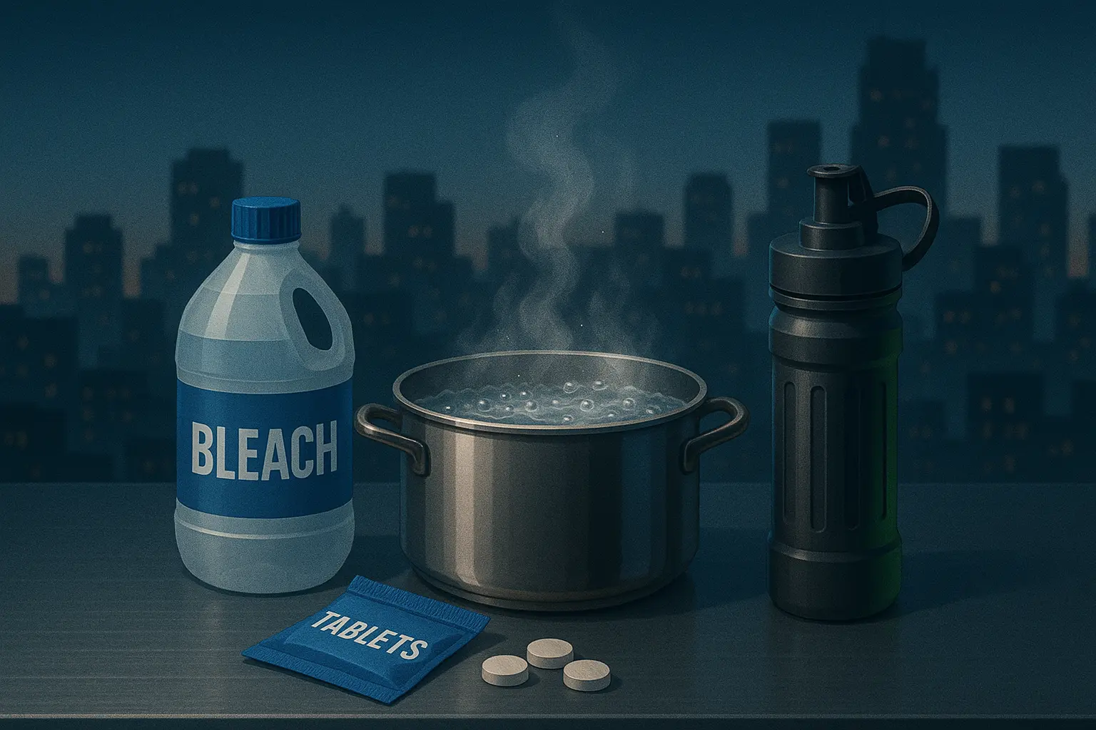 Emergency Water Treatment (2025): Store, Treat, Filter - praeparium.com